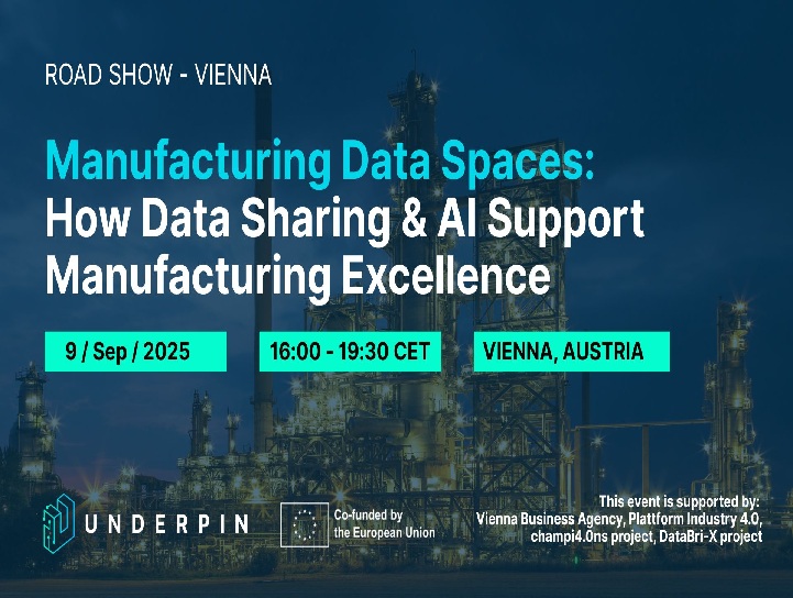 UNDERPIN road show: Exploring data spaces and AI for manufacturing excellence | data.europa.eu
